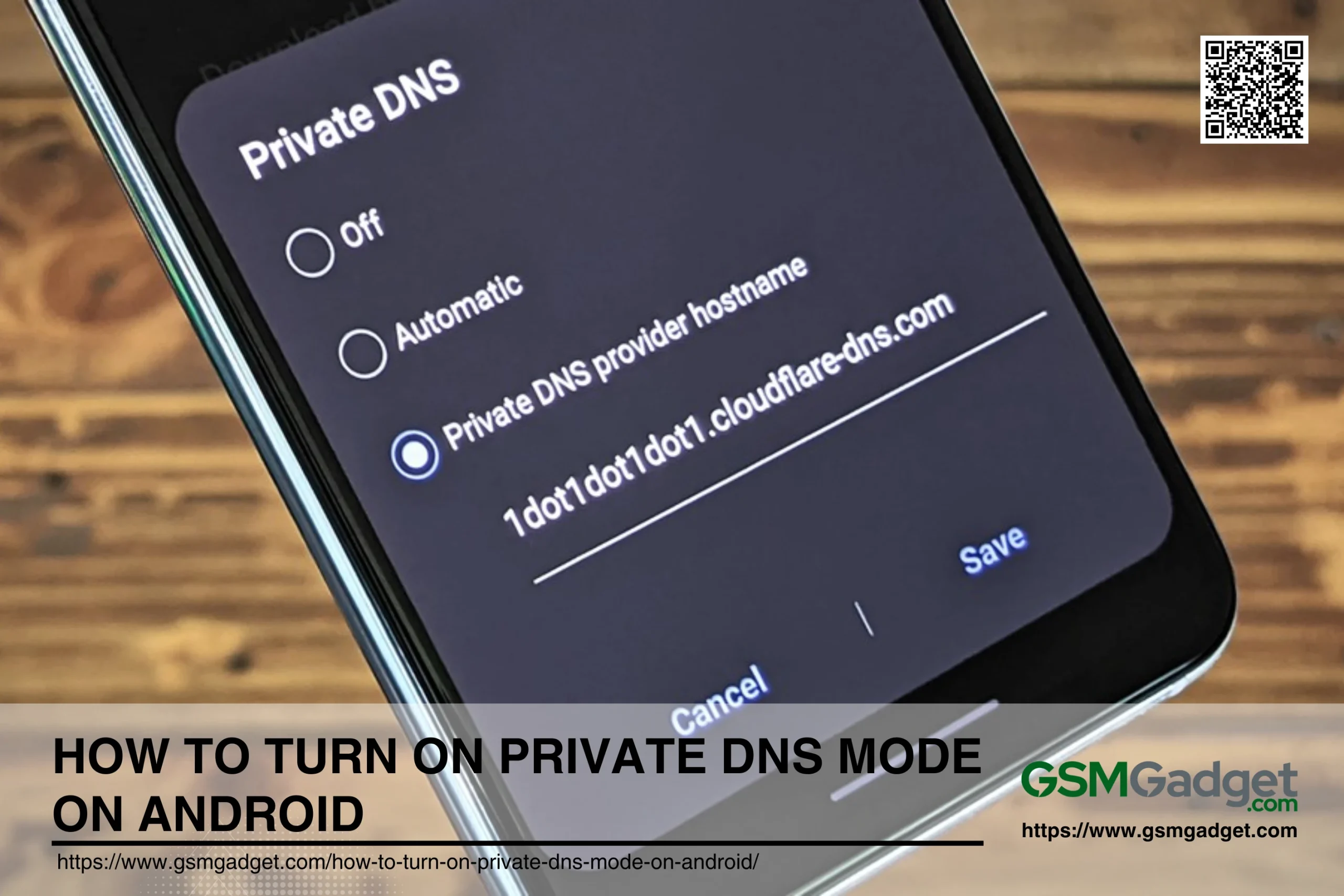 How to turn on Private DNS Mode on Android - GSM Gadget